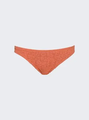 Bond Eye Sign Brief Bikini Bottom - Orange