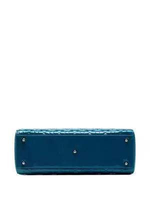 Dior 2012 Large Patent Cannage Lady Satchel