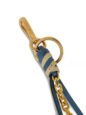 Etro Leather Bag Charm - Blue