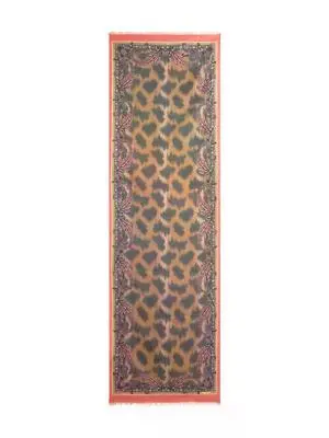 Etro Animal-motif Scarf - Brown