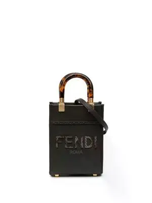 Fendi Mini Sunshine Shopper Tote Satchel