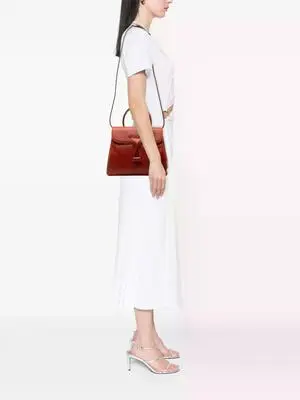 Loewe Grained Calfskin Flap Satchel