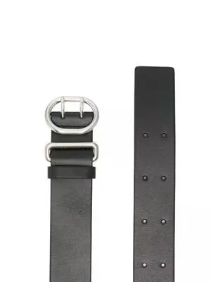 JIL SANDER Round Buckle Belt
