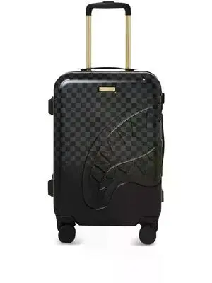 SPRAYGROUND Spritz Checkerboard Shark Trolley - Black