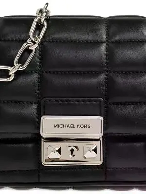 Michael Kors Tribeca Quilted Leather Shoulder Bag - Black