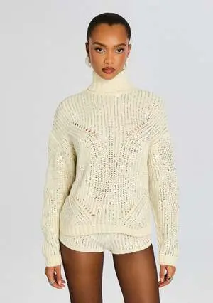 Retrofete Off The Shoulder Sweaters For Women