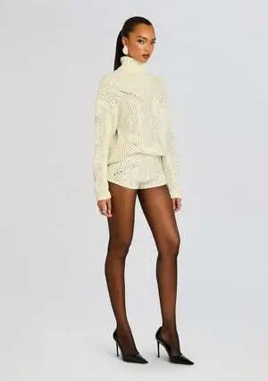 Retrofete Embellished Knit Short