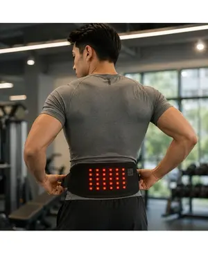 PURSONIC Red Light Therapy Back Wrap Comfort & Recovery For Lower Back And Core