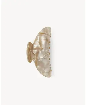 MACHETE Midi Heirloom Claw Clip - Sand Shell