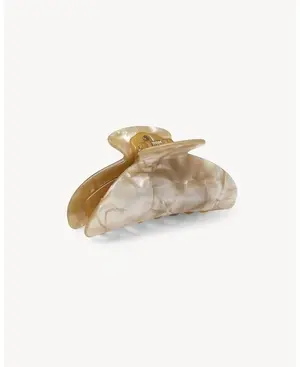MACHETE Midi Heirloom Claw Clip - Sand Shell