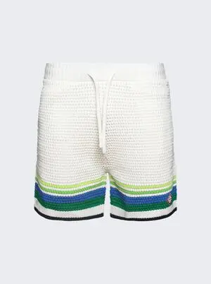Casablanca Stripe Knit Short
