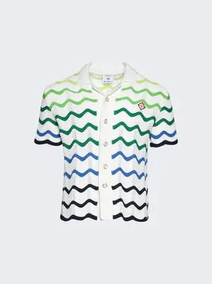 Casablanca Wave Knit Shirt