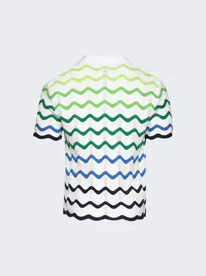 Casablanca Wave Knit Shirt