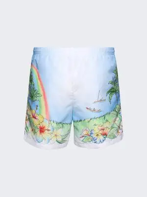 Casablanca Aloha Printed Swim Shorts - Multi
