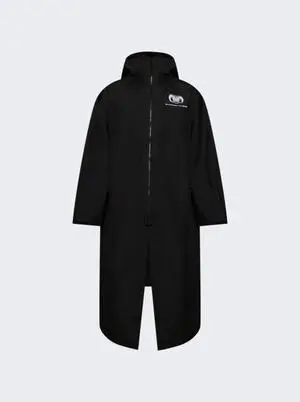 RIVINGTON ROI REBIS Rain Trench Coat - Black