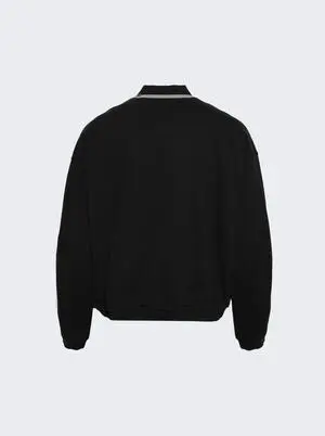 Alexander Wang Long Sleeve Polo Shirt - Black