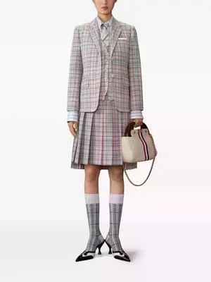 Thom Browne Plaid Waistcoat
