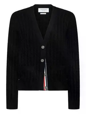 Thom Browne Cable-knit Cardigan