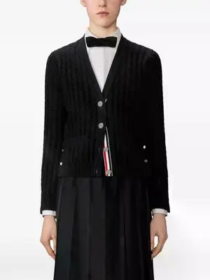 Thom Browne Cable-knit Cardigan