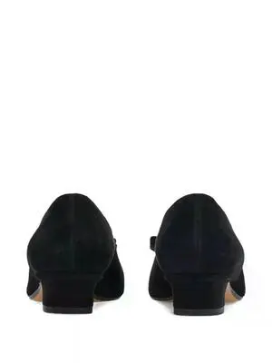 FERRAGAMO Vara Bow Block-heel Pumps - Black