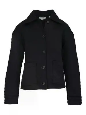 Vince Quilted Pocket Jacket - Black
