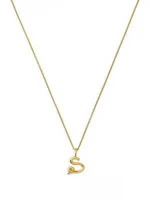 MISSOMA Initial Pendant Necklace - Gold