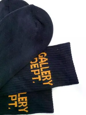 GALLERY DEPT. Logo-embroidered Socks