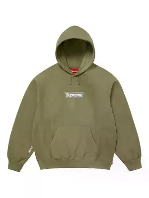 Supreme Box Logo Hooded Sweatshirt - Green
