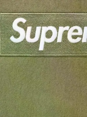 Supreme Box Logo Hooded Sweatshirt - Green