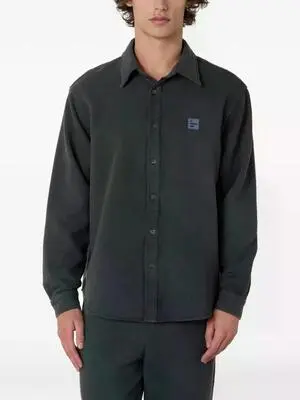 American Vintage Afaz Logo-patch Shirt