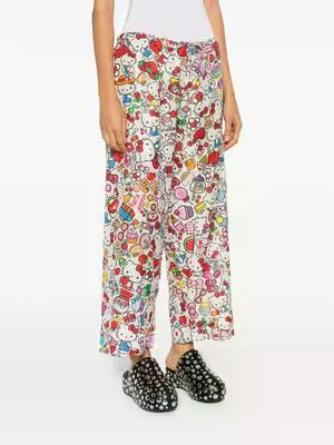 Pero Graphic Print Trousers