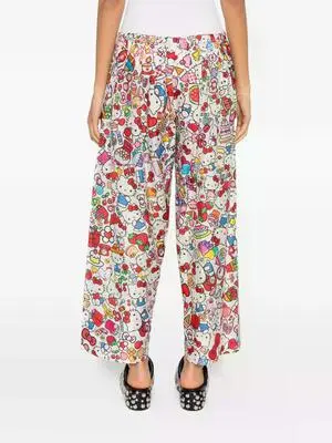 Pero Graphic Print Trousers