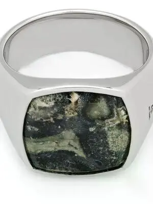 Tom Wood Cushion-cut Kambaba Stone Signet Ring