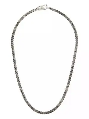 MAISON MARGIELA Curb Chain Necklace - Silver
