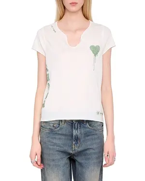 Zadig&voltaire Henley T-shirts For Women