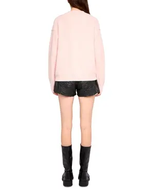 Zadig&Voltaire Mirkaz Cashmere Cardigan - Pearly