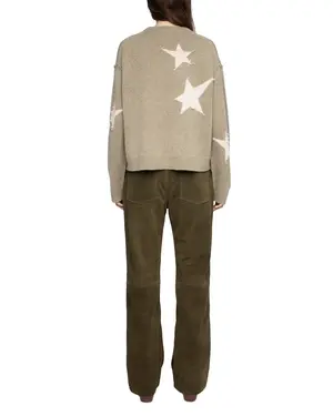 Zadig&Voltaire Markuz Cashmere Sweater - Olive