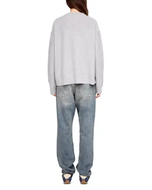 Zadig&Voltaire Mikyaz Cashmere Sweater - Gris Chine