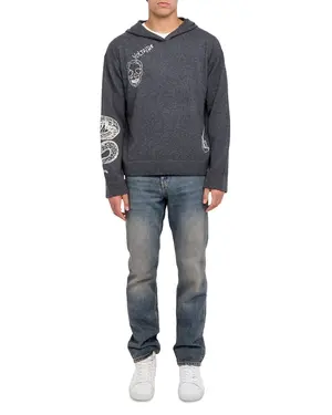 Zadig&Voltaire Malay Punk Pullover Hoodie Sweater