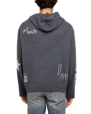 Zadig&Voltaire Malay Punk Pullover Hoodie Sweater