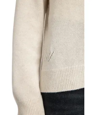 Zadig&Voltaire Mikyiz Cashmere Sweater - Eggshell