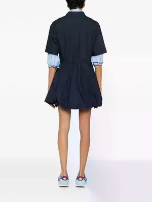 Maje Drawstring Mini Dress