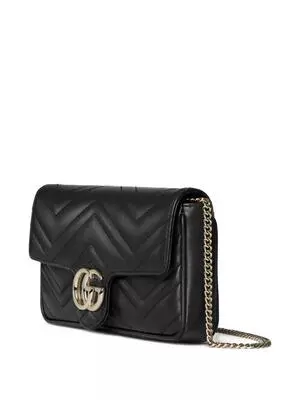 Gucci Small Gg Marmont Chain Shoulder Bag