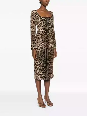 Dolce & Gabbana Animal-print Dress