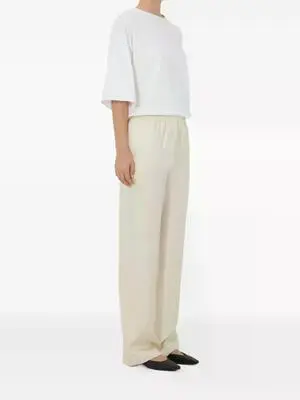 Loulou De Saison Elasticated-waistband Trousers - Neutrals