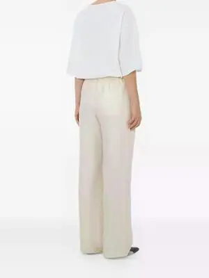 Loulou De Saison Elasticated-waistband Trousers - Neutrals