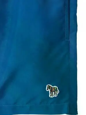 Paul Smith Zebra Drawstring Beachwear - Blue