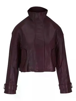 Women's Purple Leather Jackets