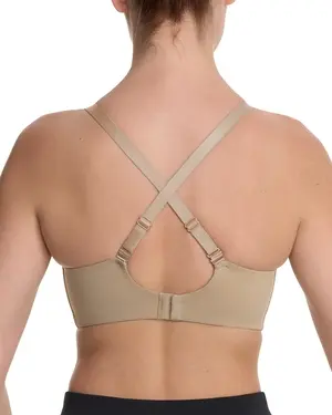 Natori Elevate Convertible Wireless Sport Bra - Driftwood