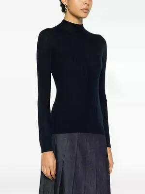Lacoste Ribbed Knit Top